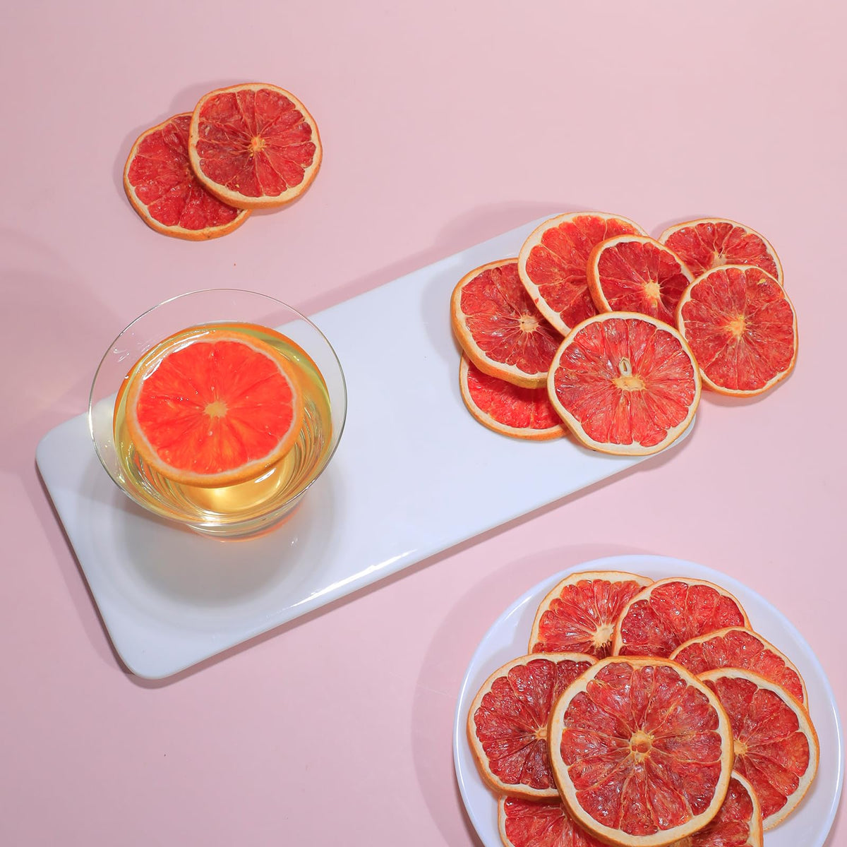 natural grapefruit tea infusion