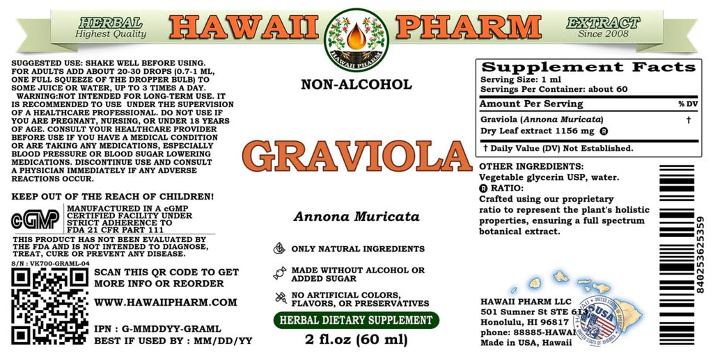 natural Graviola supplement for wellness