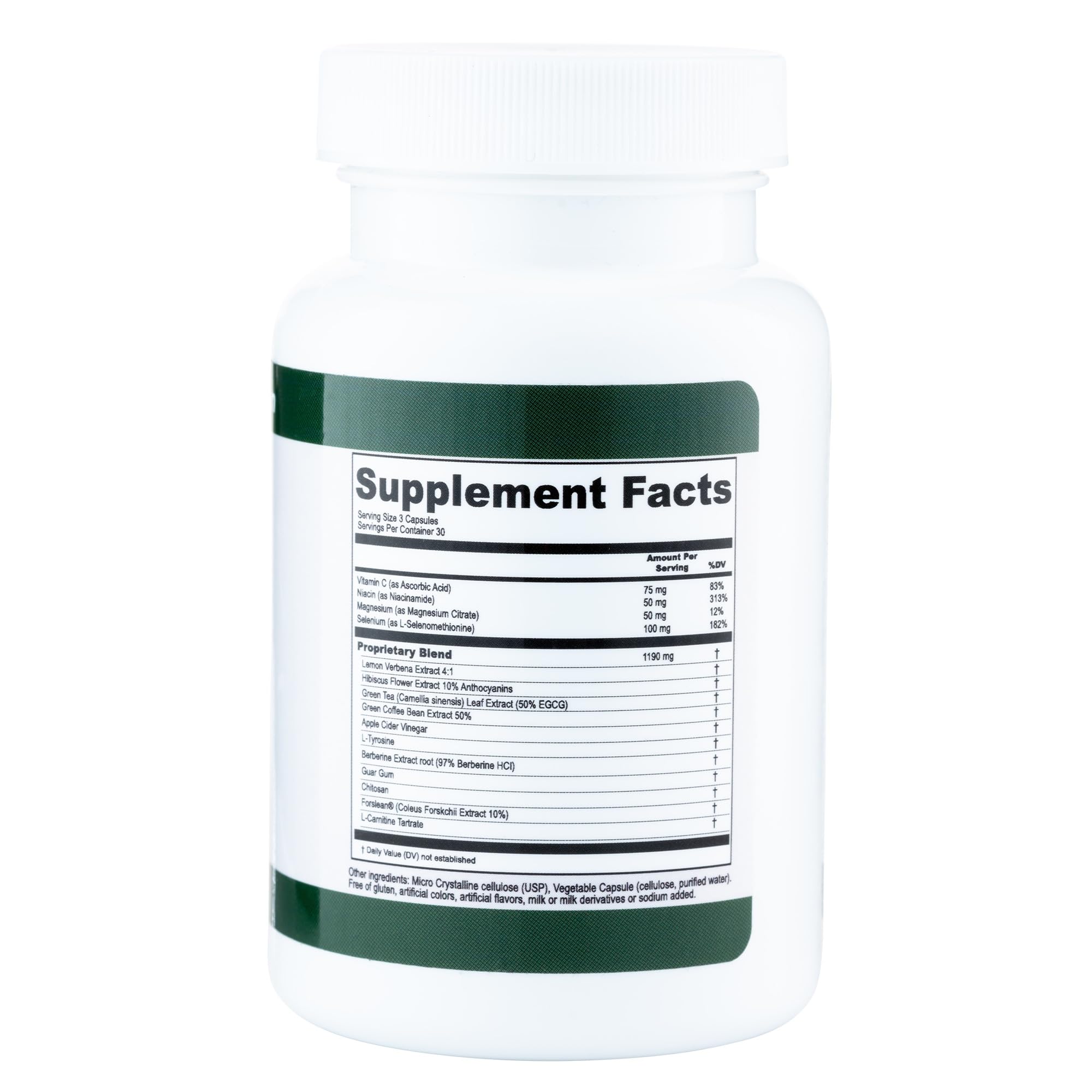 natural green coffee bean extract capsules