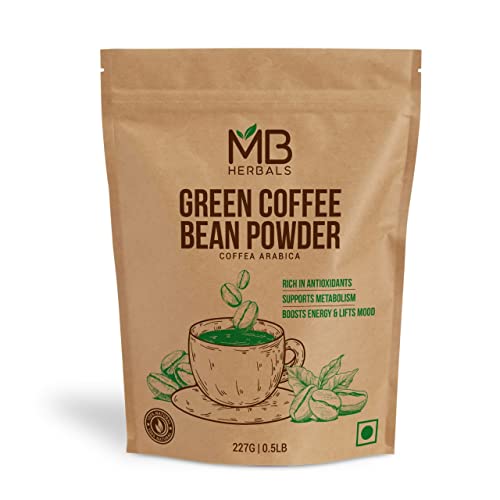 natural green coffee bean powder