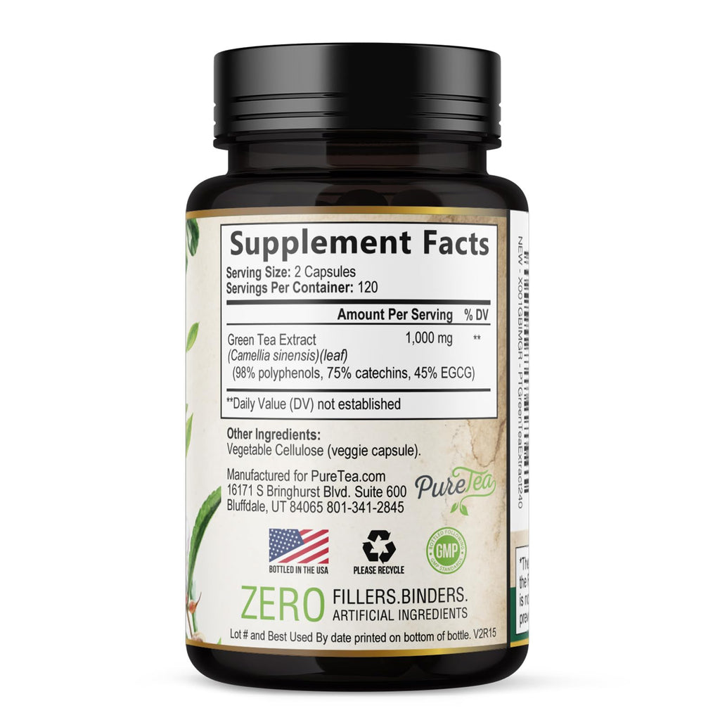natural green tea extract for vitality
