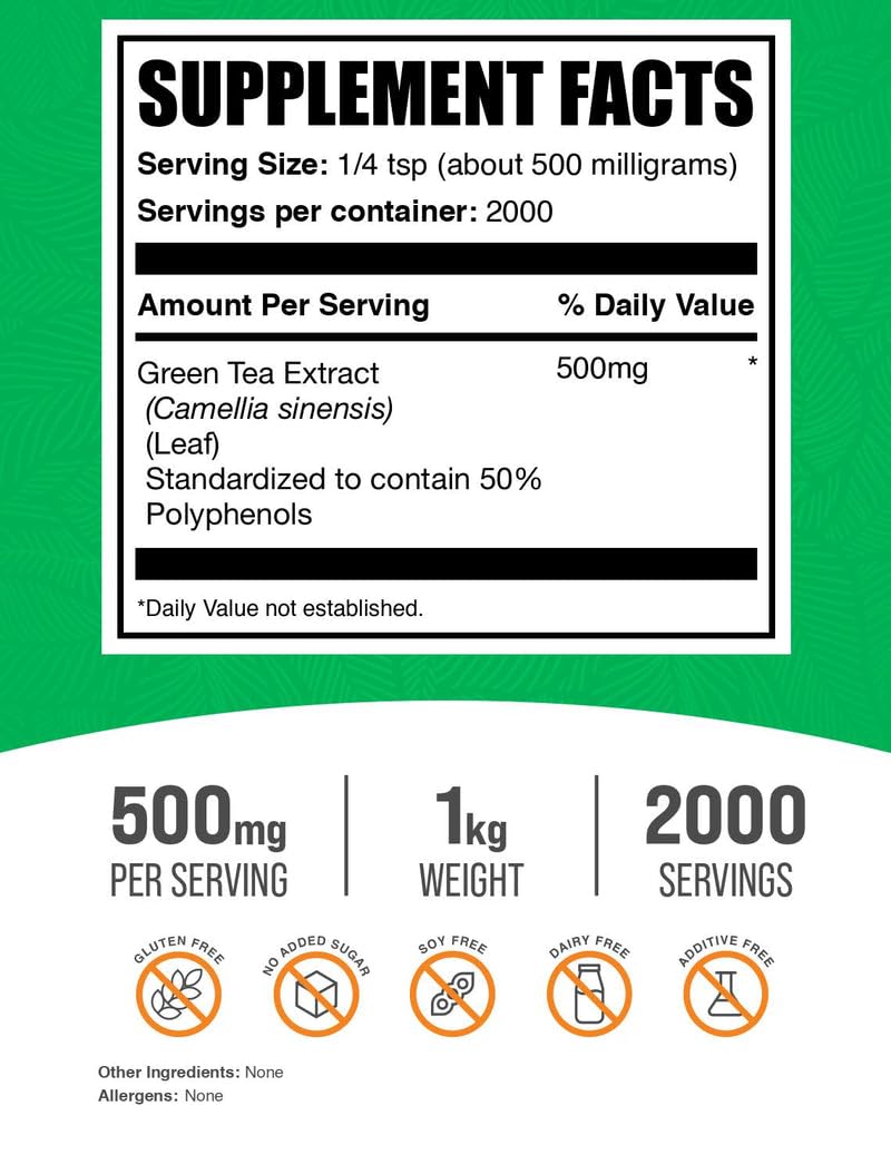 natural green tea extract for weight loss
