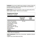 natural green tea extract supplement