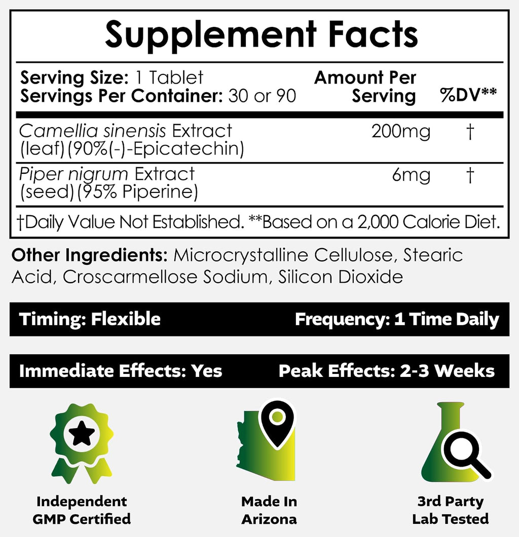 natural green tea extract supplement