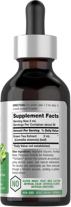natural green tea extract tincture