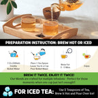 natural green tea with floral notes
