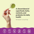 natural greens and reds for wellness
