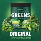 Natural greens for vibrant health