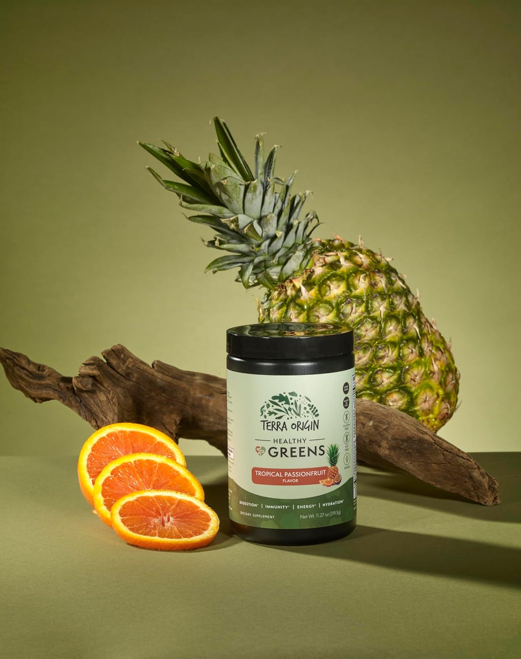 natural greens powder for smoothies