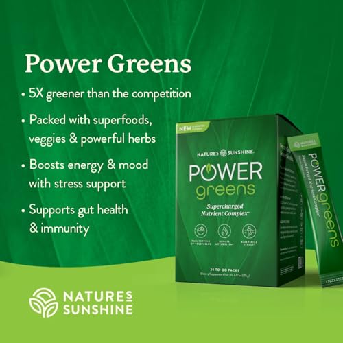natural greens powder for vitality