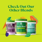 Natural greens powders for vibrant health