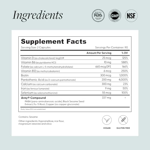 natural grey hair supplement for seniors