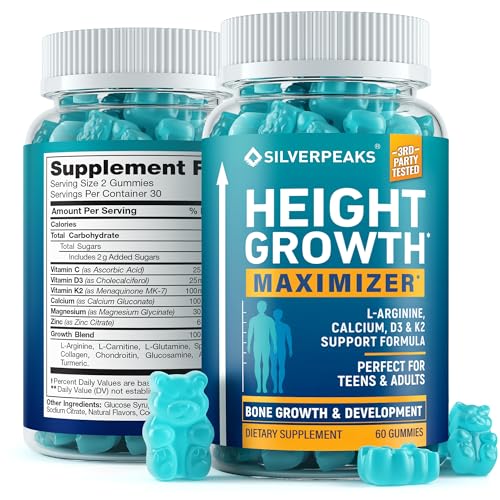 natural growth support gummies for teens