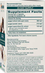 Natural Guggul capsules for wellness