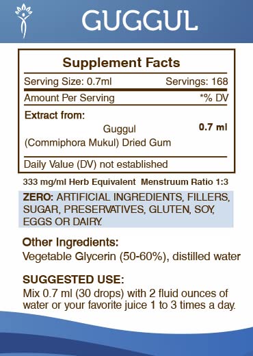 natural guggul tincture for stress relief