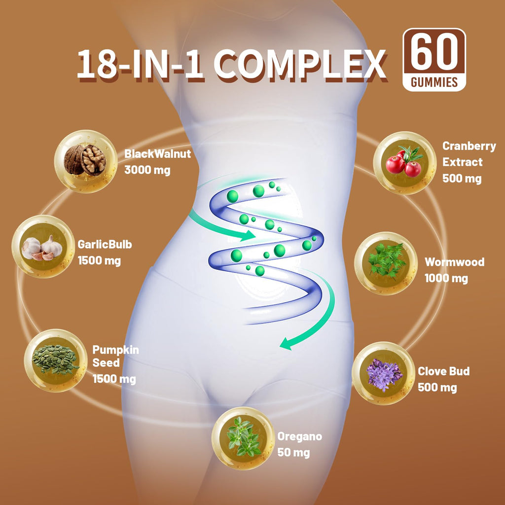 Natural gummies for digestive health