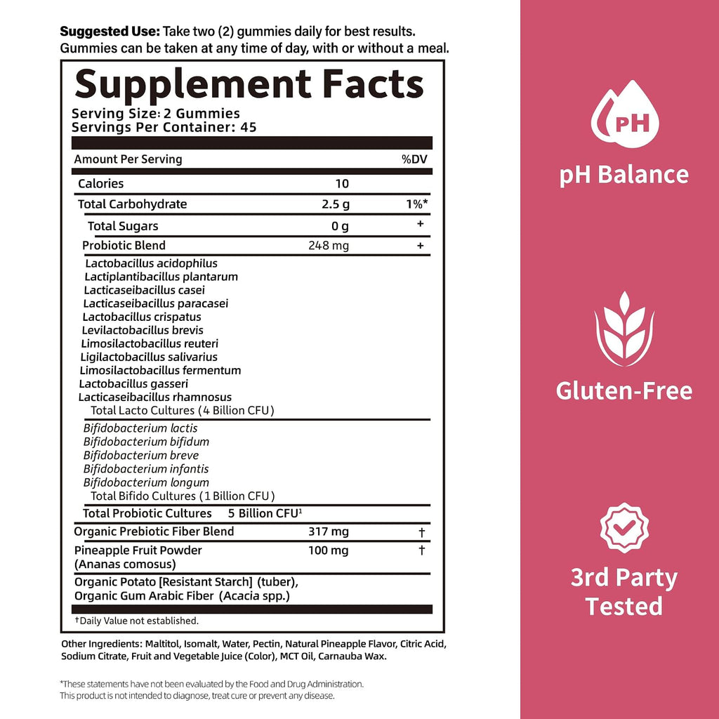 Natural gummies for immune support