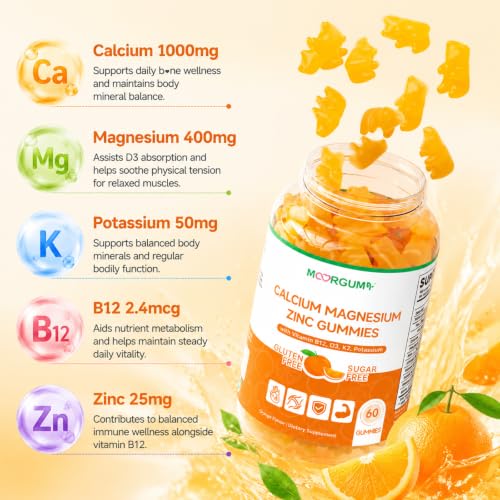 Natural gummies for mineral support