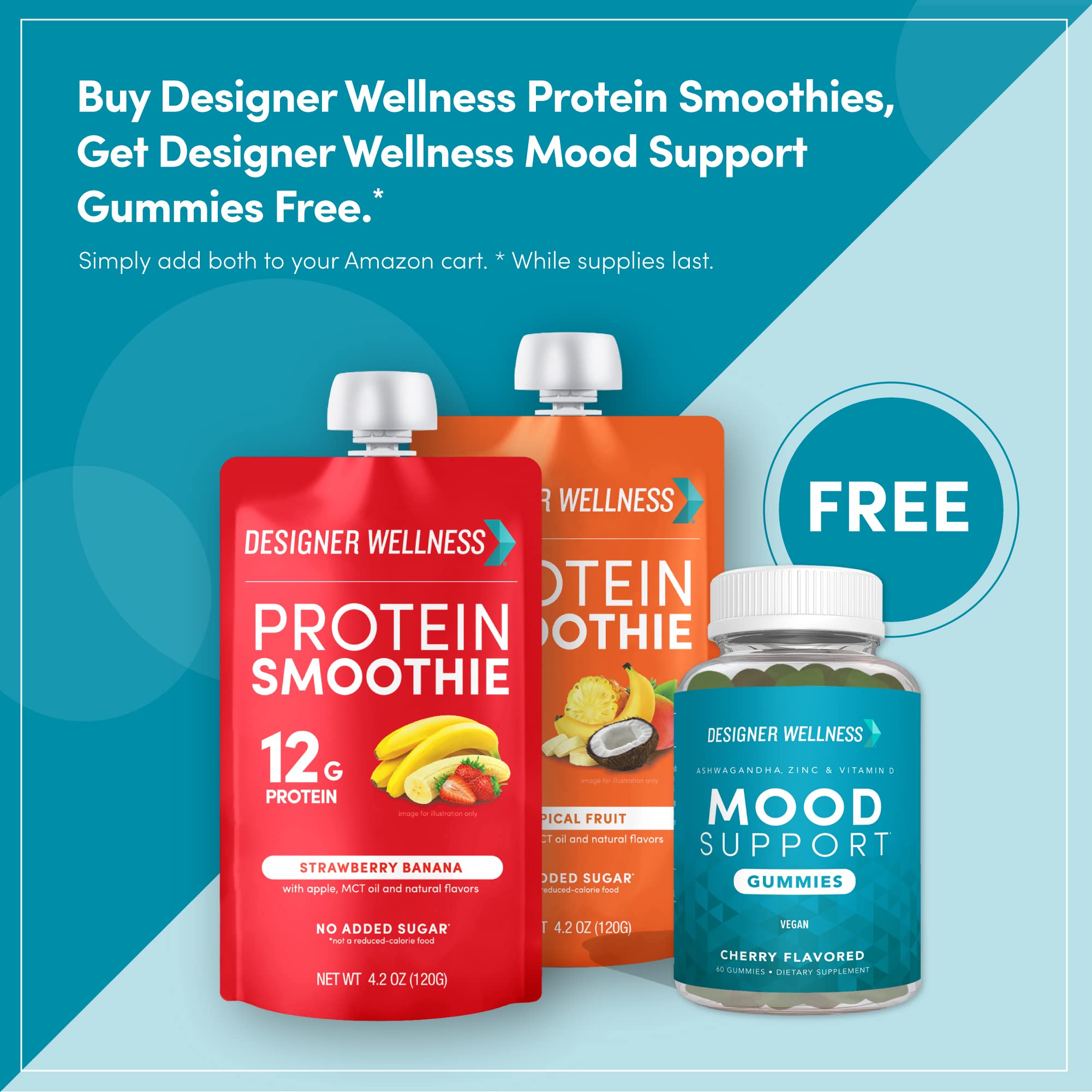 Natural gummies for mood enhancement
