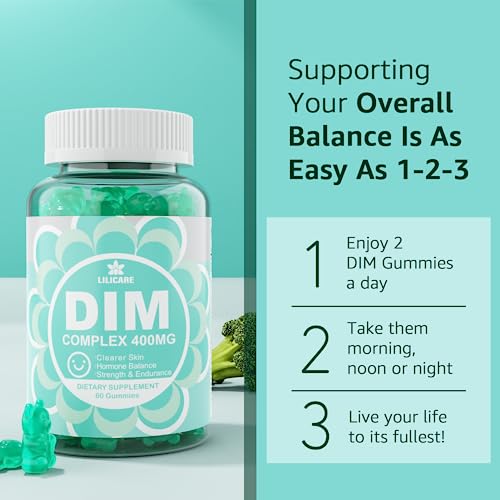 natural gummy multivitamin DIM Supplement