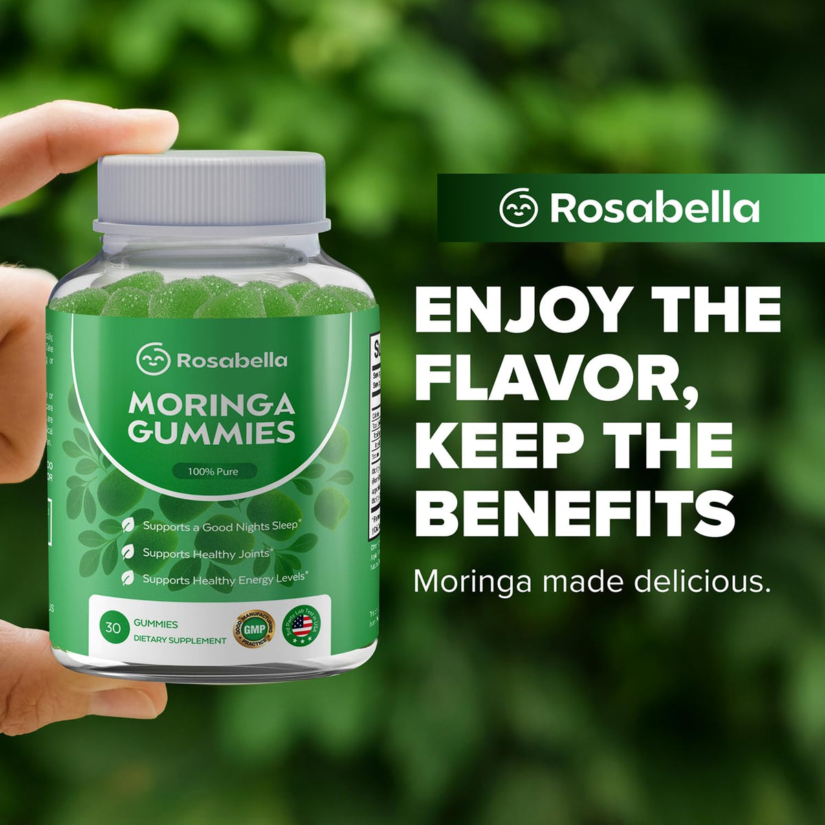 Natural gummy multivitamin for health
