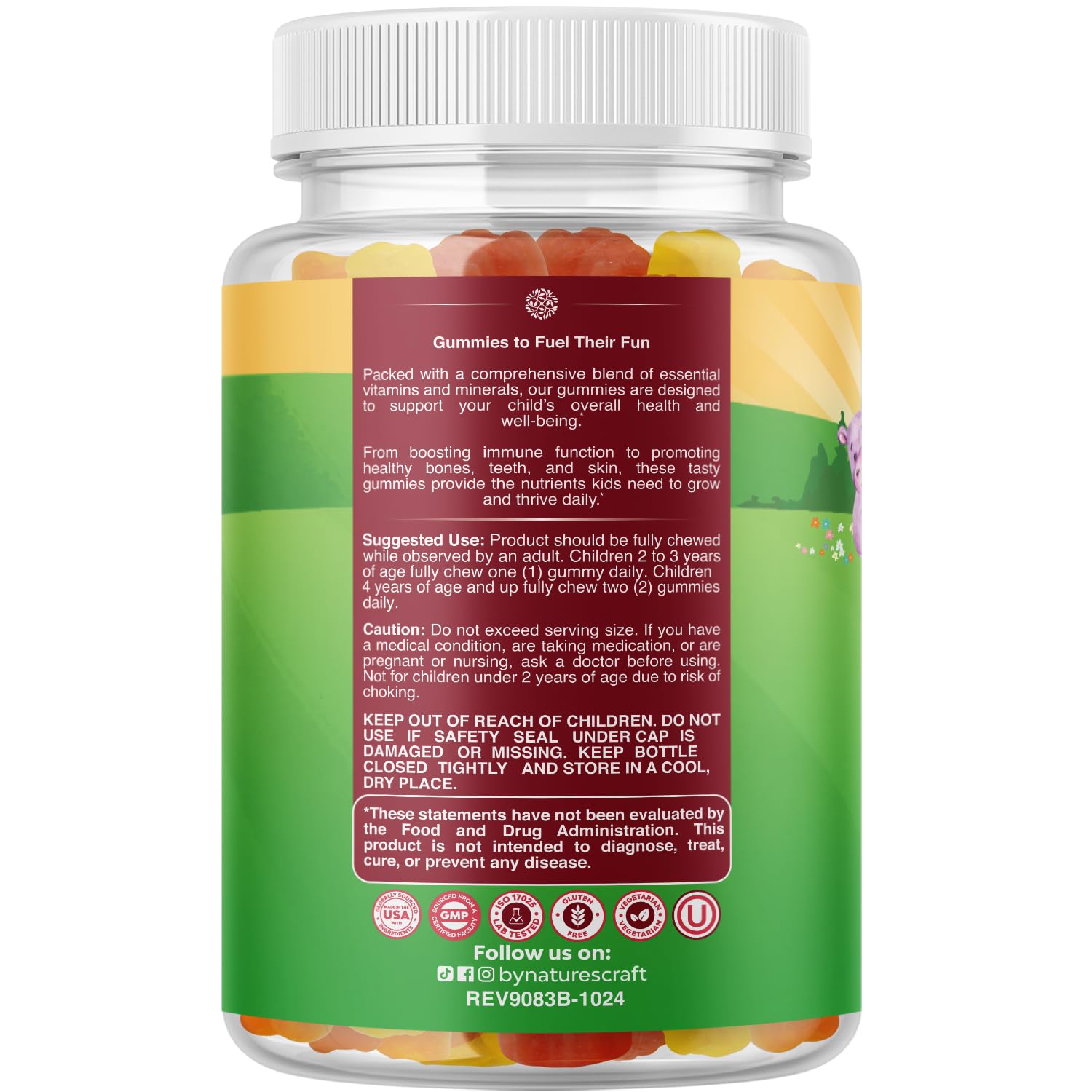 natural gummy multivitamin for kids