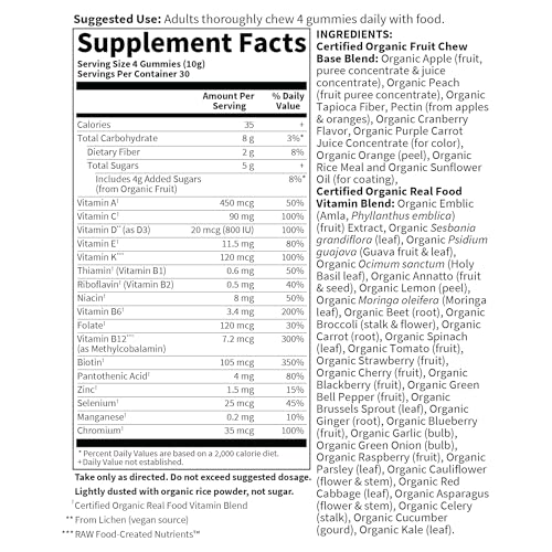 natural gummy multivitamin for wellness