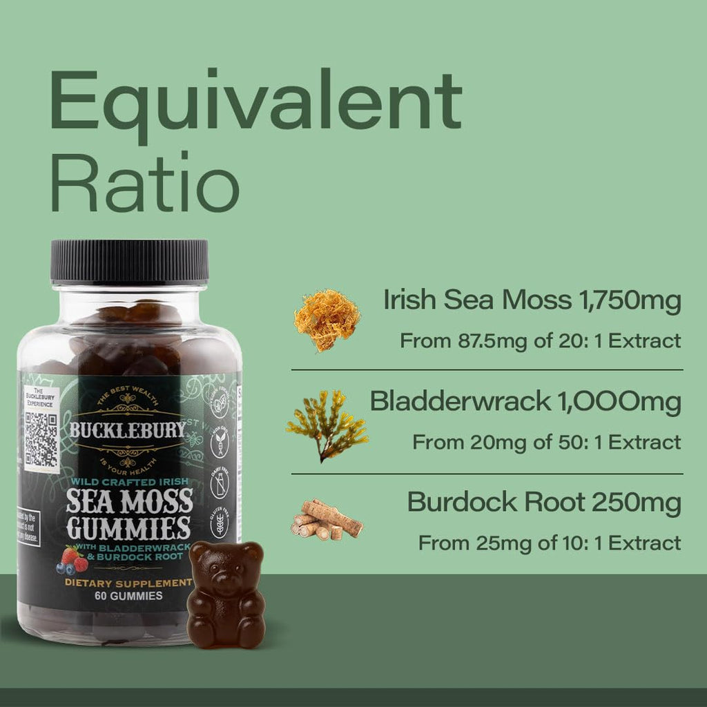 natural gummy multivitamin with sea moss