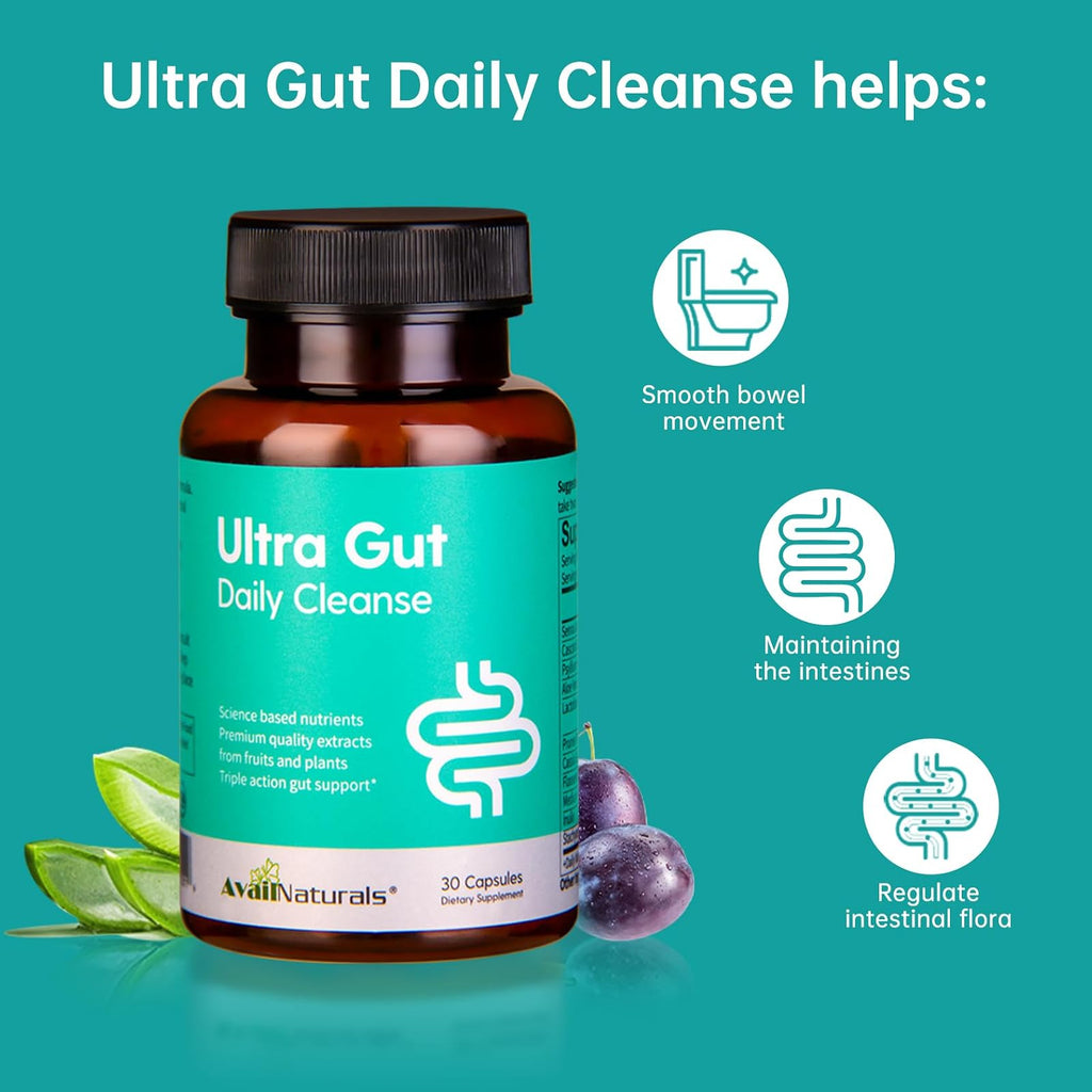 Natural gut cleanse for better digestion