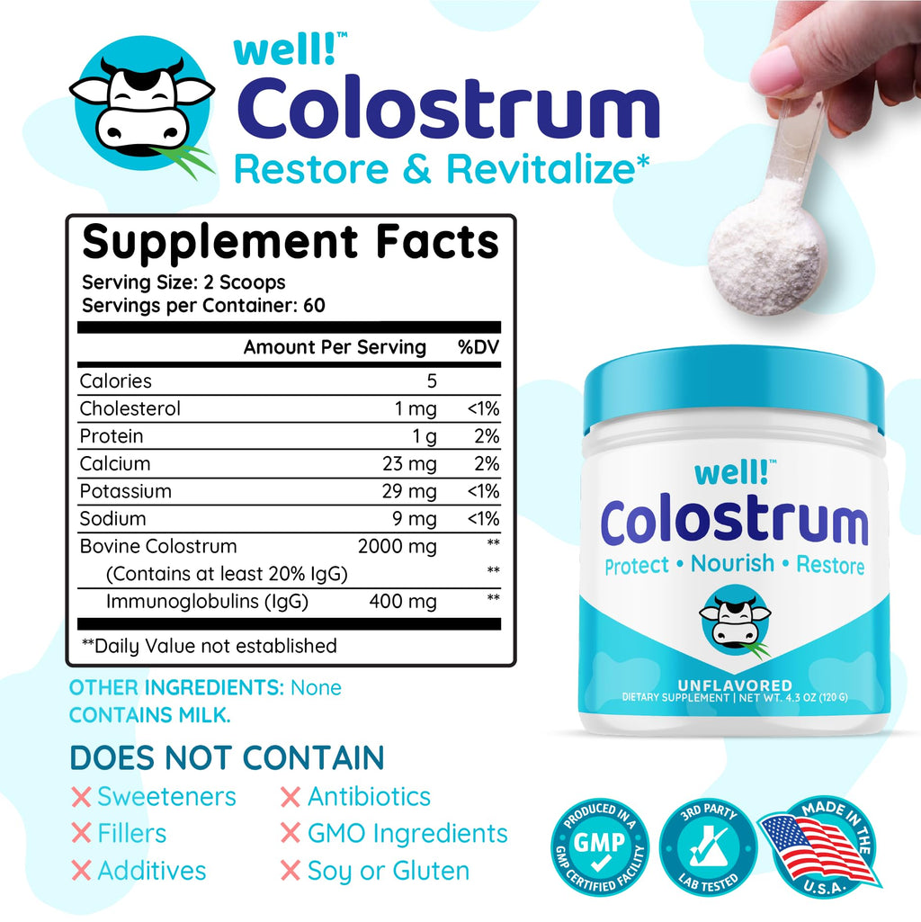 natural gut health booster powder