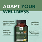 natural gut health capsules for adults