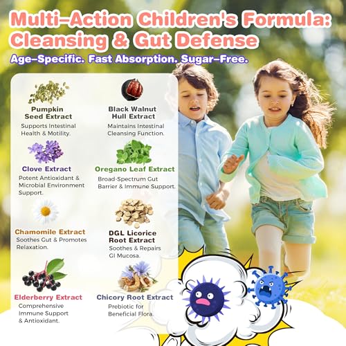 natural gut health drops for children