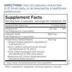 natural gut health formula capsules