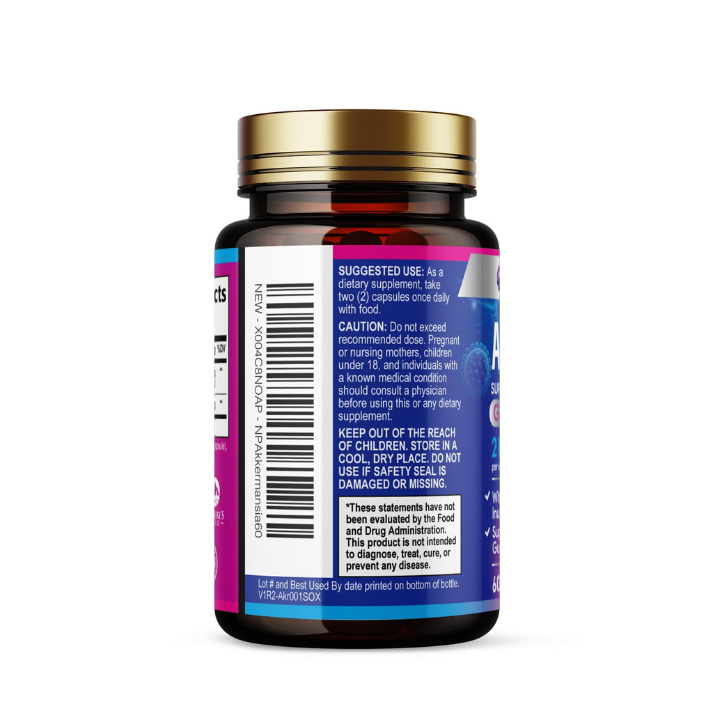 Natural gut health improvement supplement