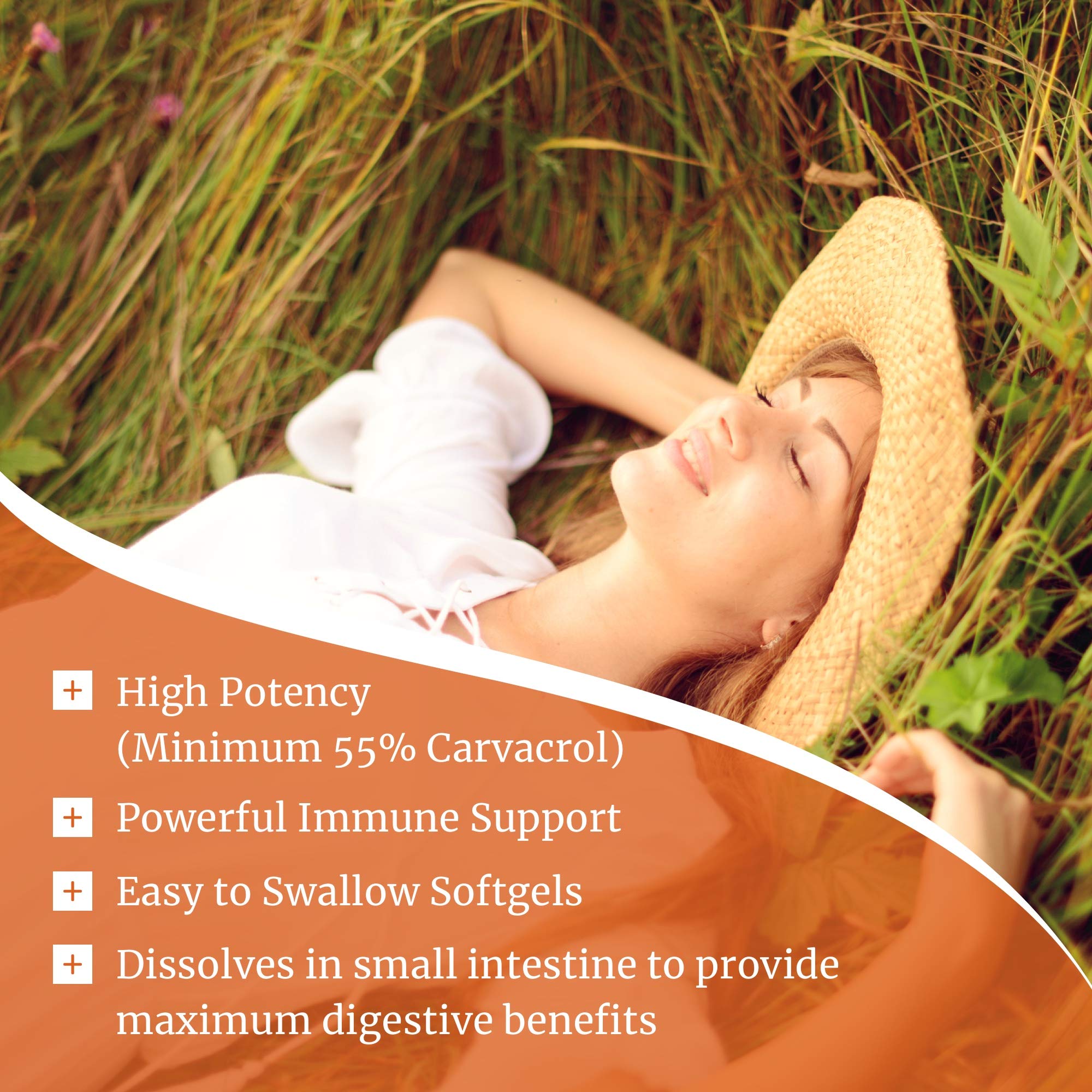 natural gut health oregano supplement