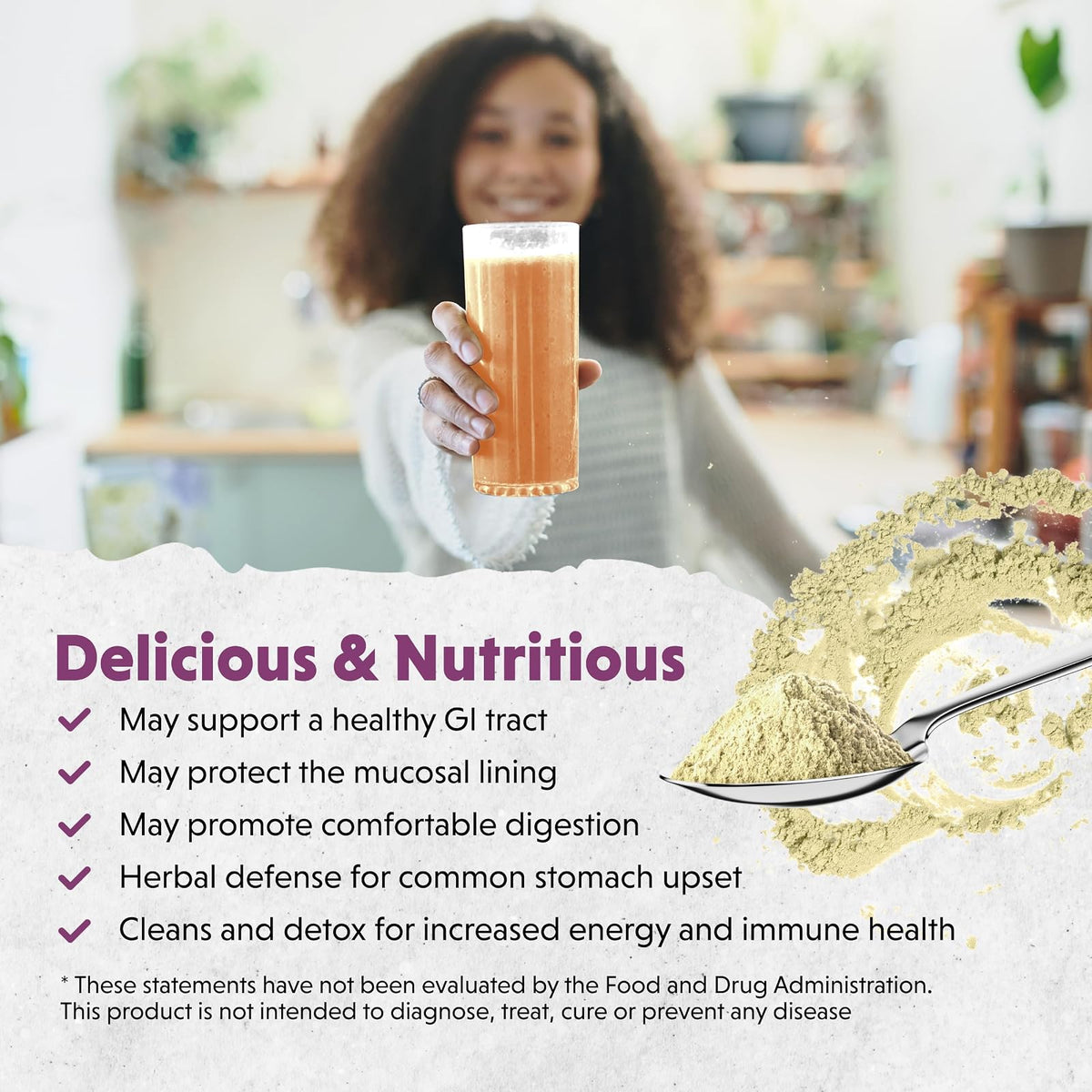 natural gut health powder supplement