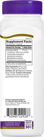 natural gut health probiotic blend
