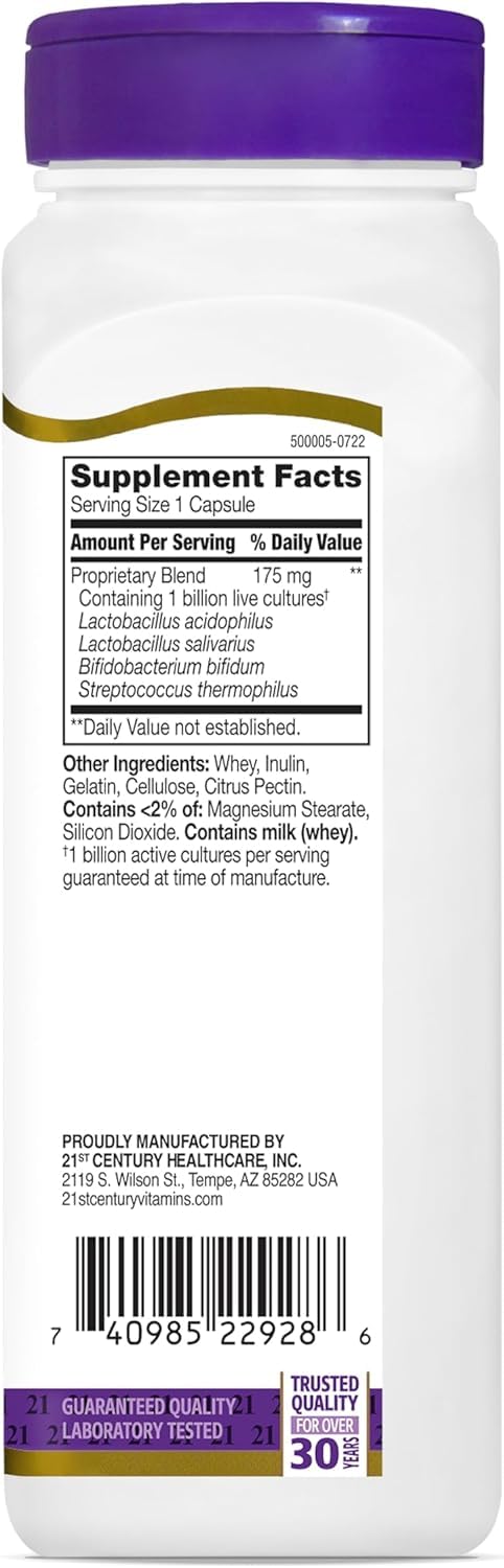 natural gut health probiotic blend