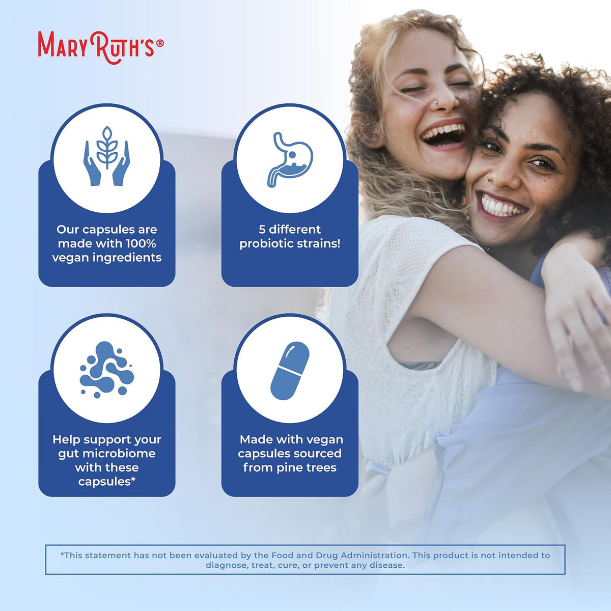 Natural Gut Health Solution with Probiotics