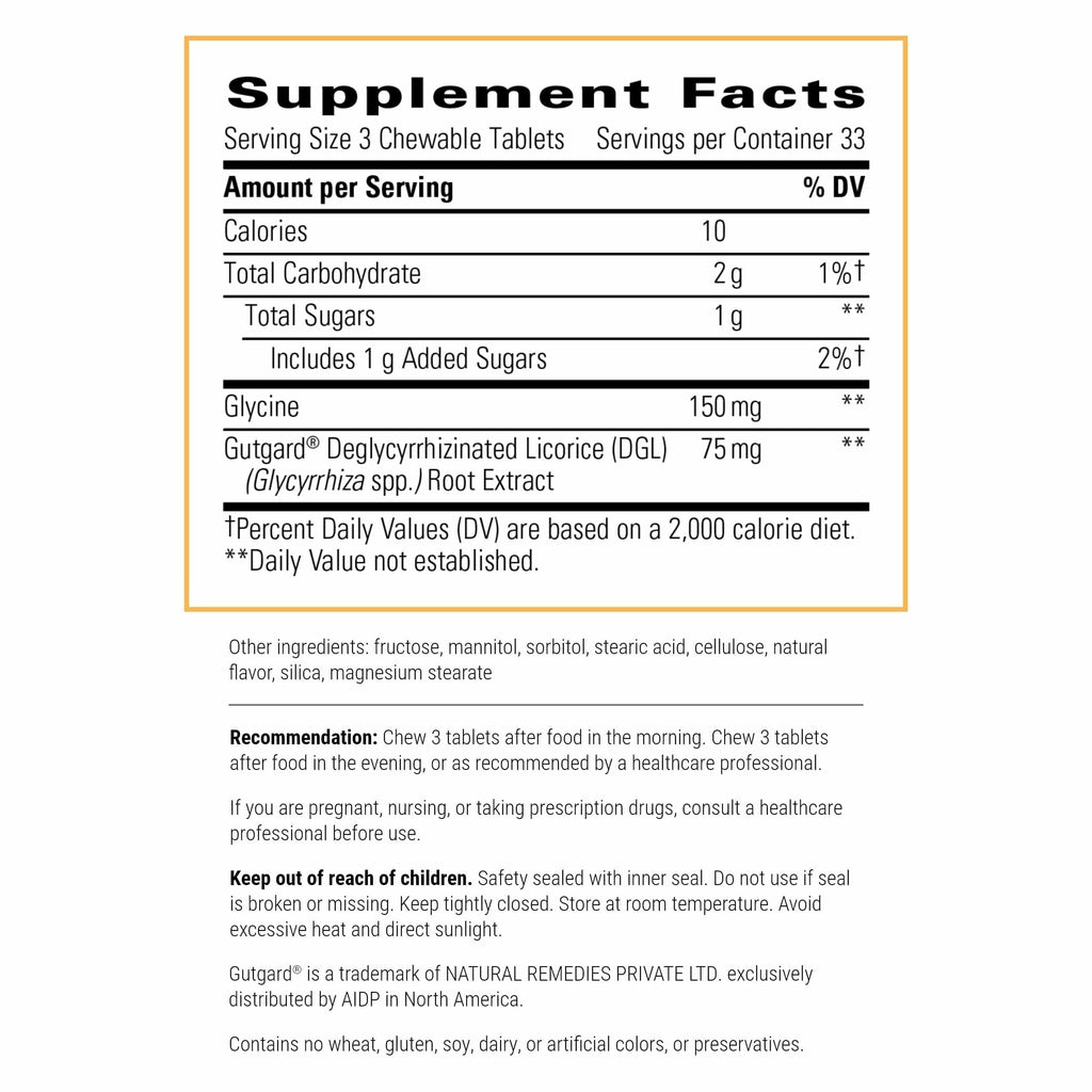 natural gut health supplement licorice