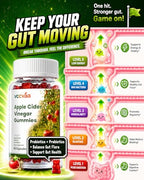 Natural gut health support gummies