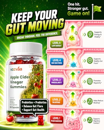 Natural gut health support gummies