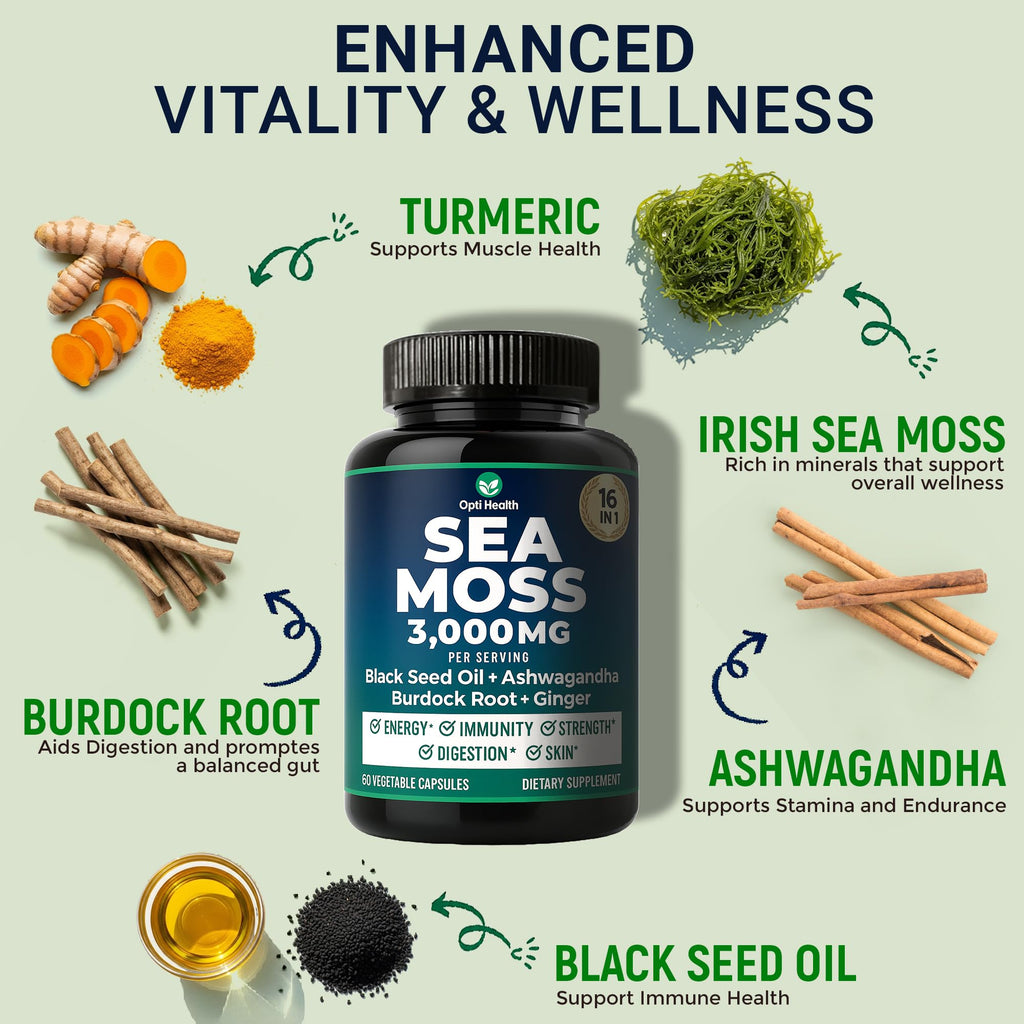 natural gut health support with sea moss