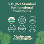 natural gut health with mushrooms