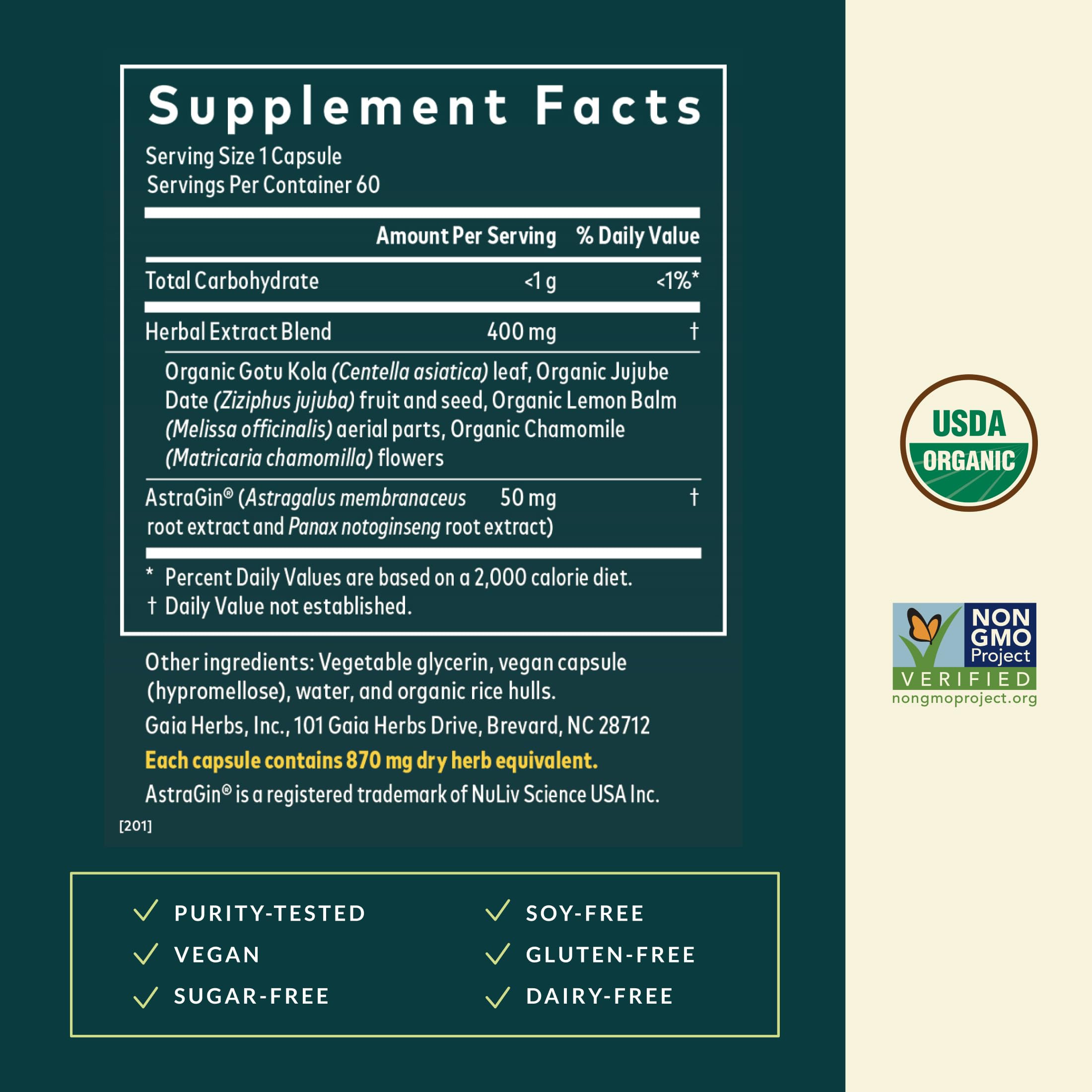 natural gut lining support formula