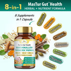 Natural gut support with turmeric