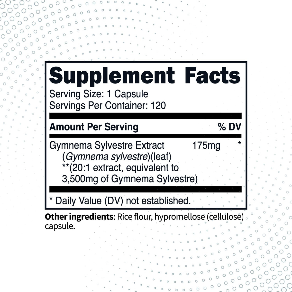 natural gymnema sylvestre capsules for cravings
