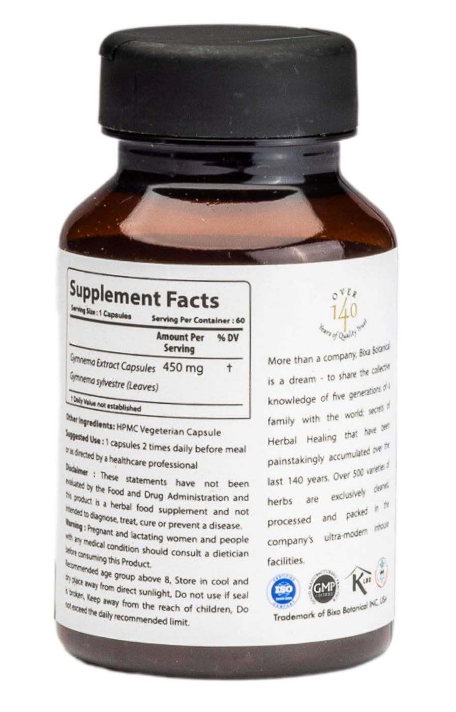 natural Gymnema Sylvestre supplement