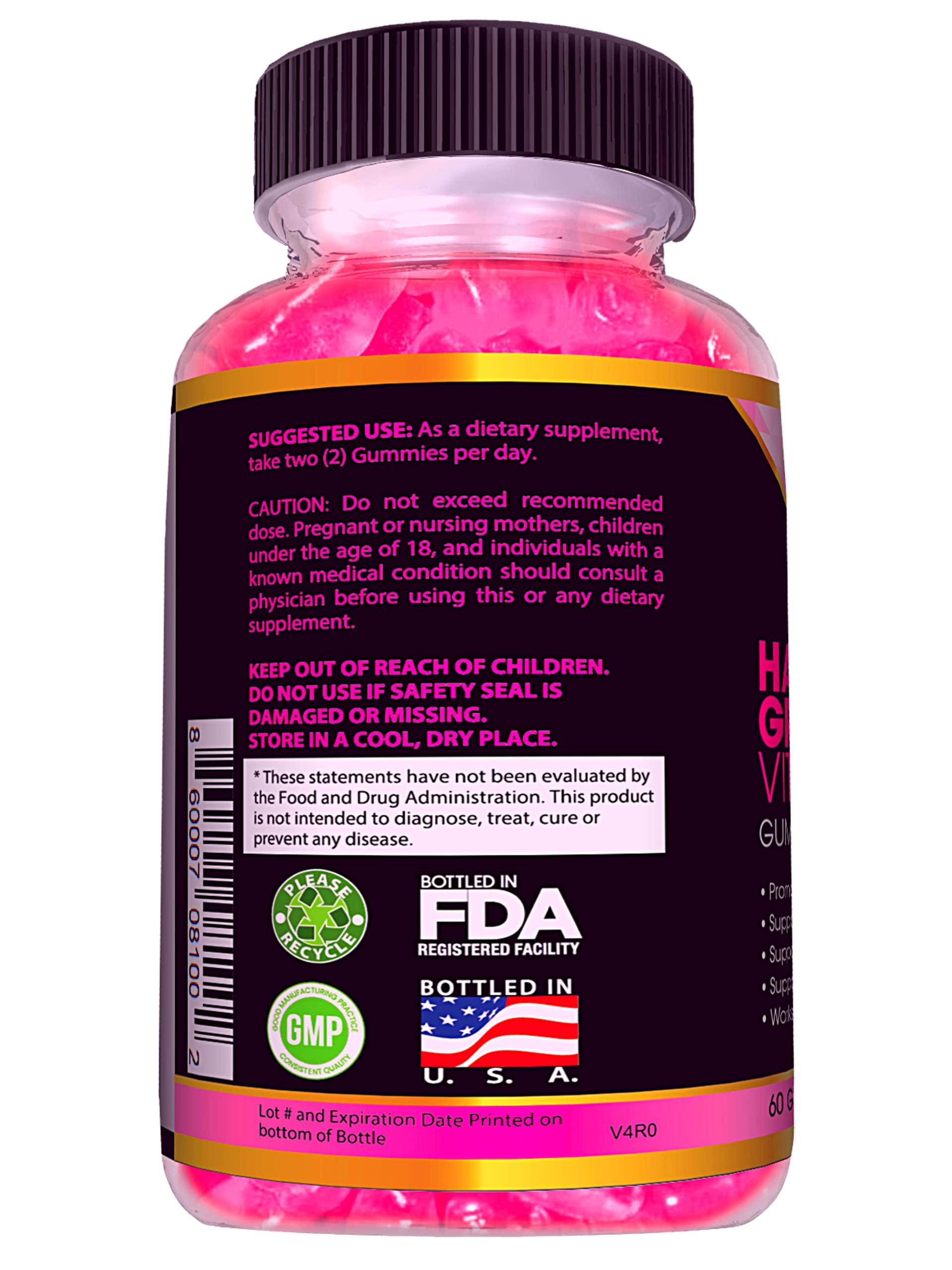 Natural hair growth supplements for women