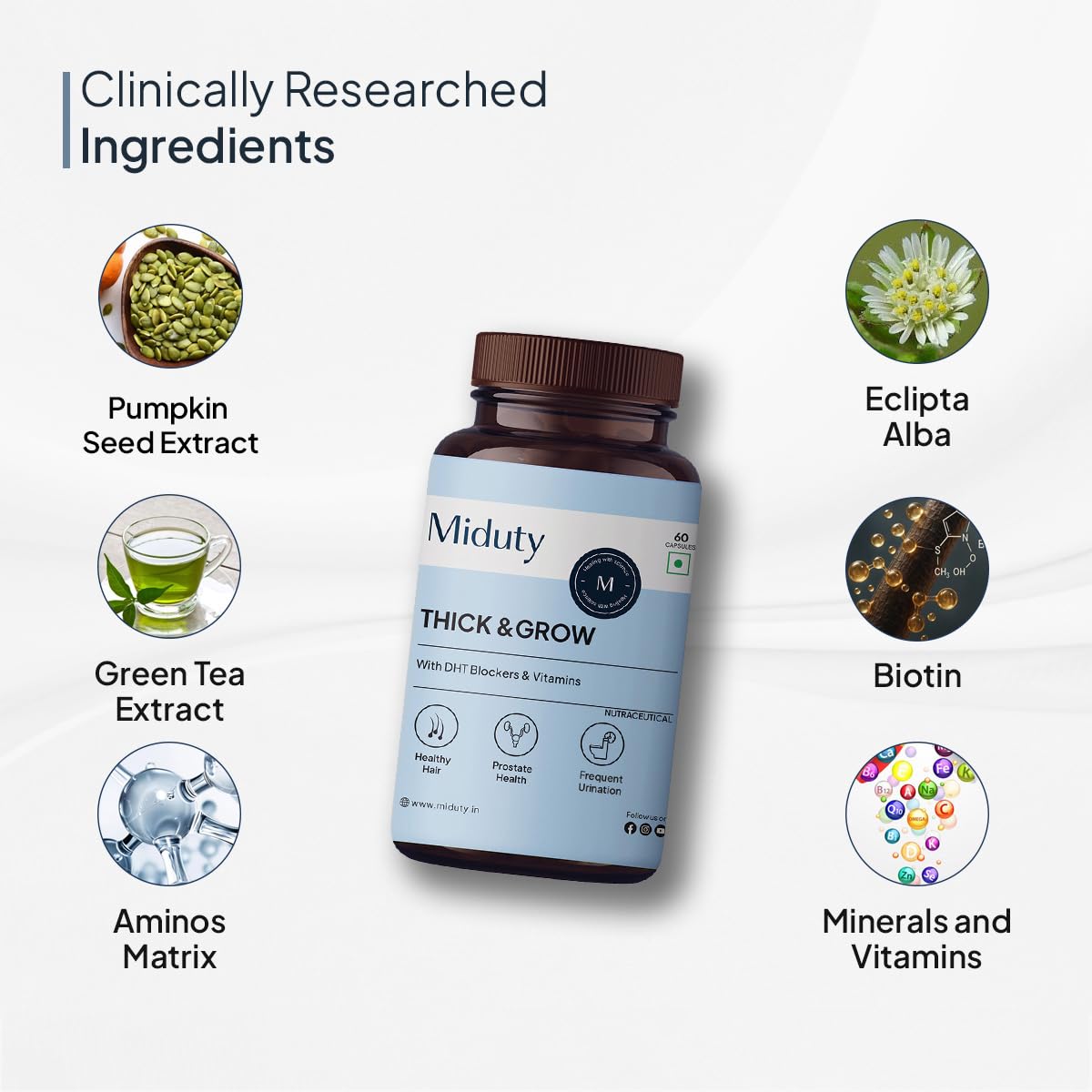 natural hair growth support capsules